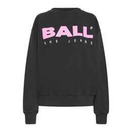 Ball Sweatshirt 'Simona' Damen Gr&ouml;&szlig;e XXL eosin / schwarz / wei&szlig;
