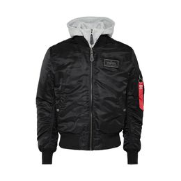 Alpha Industries Between-Season Jacket 'MA-1 D-Tec' male size XL Red / Black