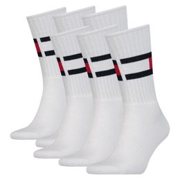Tommy Hilfiger Socken Herren Gr&ouml;&szlig;e 39/42 rot / schwarz / wei&szlig;