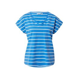 B.Young T-Shirt 'PANDINNA' Damen Gr&ouml;&szlig;e XXL blau / wei&szlig;