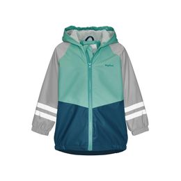 Playshoes Jacke Jungen Gr&ouml;&szlig;e 104 t&uuml;rkis / grau / petrol / wei&szlig;