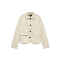 V&eacute;ro Moda Vero Moda Jacke 'VMJOSE KELLY' Damen Gr&ouml;&szlig;e M ecru Sommerjacke