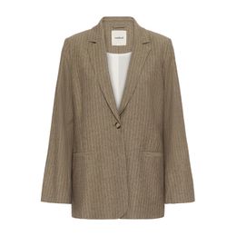 Soaked in Luxury Blazer 'SLGinevra' Damen Gr&ouml;&szlig;e 44 braun / offwhite