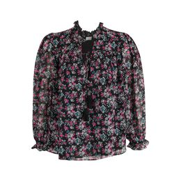 Wallis Petite Bluse Damen Gr&ouml;&szlig;e M pastellblau / grau / pink / schwarz