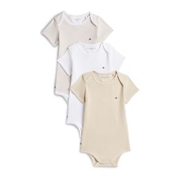 Tommy Hilfiger Body Jungen Gr&ouml;&szlig;e 86 creme / ecru / wei&szlig;