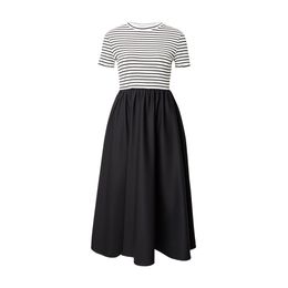 ABOUT YOU Kleid 'Emina' Damen Gr&ouml;&szlig;e 38 schwarz / wei&szlig; Sommerkleid