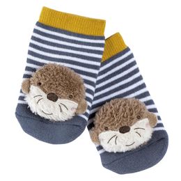 babyFEHN Fehn Babysocken, Mehrfarbig, Textil, 14x3x11.2 cm, Rassels&ouml;ckchen, Babykleidung, Babysocken & Babystrumpfhosen