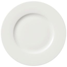 Villeroy & Boch Villeroy & Boch Fr&uuml;hst&uuml;cksteller Basic White, Wei&szlig;, Keramik, Uni, rund, Essen & Trinken, Geschirr, Teller, Kuchenteller