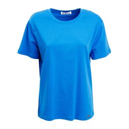 Influencer T-Shirt Damen Gr&ouml;&szlig;e XS azur