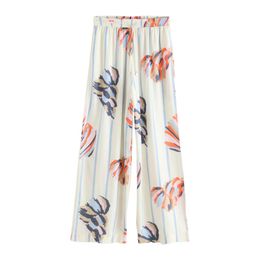 next Hose Damen Gr&ouml;&szlig;e 40 hellbeige / marine / saphir / hummer