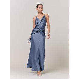 S&aacute;vel Kleid 'PAULA' Damen Gr&ouml;&szlig;e 44 taubenblau Winterkleid