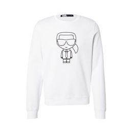K by KARL LAGERFELD Karl Lagerfeld Sweatshirt Herren Gr&ouml;&szlig;e M schwarz / wei&szlig;