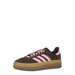 adidas originals Sneaker 'GAZELLE BOLD' Damen Gr&ouml;&szlig;e 38 schoko / gold / rosa Sommerschuhe