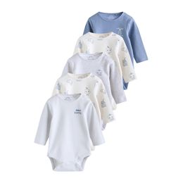 next Body Jungen Gr&ouml;&szlig;e 98 saphir / hellgrau / wollwei&szlig;