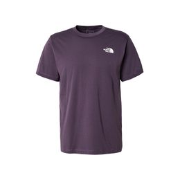 The North Face T-Shirt 'EVOLUTION BOX NSE' Herren Gr&ouml;&szlig;e XXL lila / schwarz / wei&szlig;