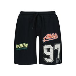 Vingino Shorts 'Riget' Jungen Gr&ouml;&szlig;e 140 hellgelb / hellrot / schwarz / wei&szlig;