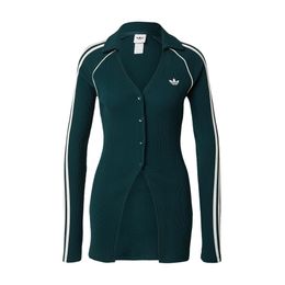 adidas originals Strickjacke Damen Gr&ouml;&szlig;e S dunkelgr&uuml;n / wei&szlig;
