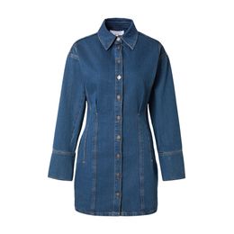 Topshop Kleid 'TAYLOR' Damen Gr&ouml;&szlig;e 40 blue denim Winterkleid