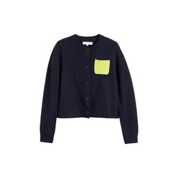 Chinti & Parker Strickjacke Damen Gr&ouml;&szlig;e L navy / apfel