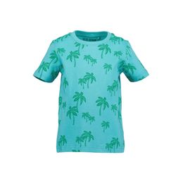 Blue Seven Shirt boy size 104 Royal blue / Green
