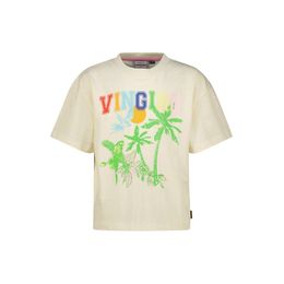 Vingino T-Shirt 'Henske' M&auml;dchen Gr&ouml;&szlig;e 164 creme / blau / gelb / grasgr&uuml;n