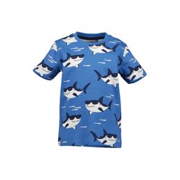 Blue Seven Shirt boy size 104 Blue / Navy / Black / White