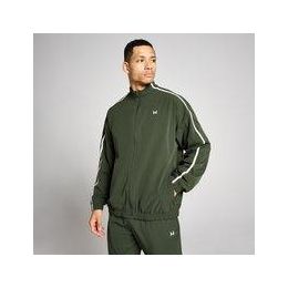 Myprotein MP Herren Tempo Panel Woven Jacke - Waldgr&uuml;n - XS