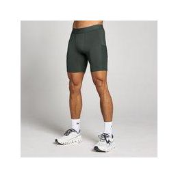 Myprotein MP Herren Hybrid Pocket Half Tight - Gewaschen Schwarz - XS