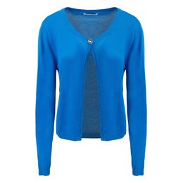 Influencer Strickjacke Damen Gr&ouml;&szlig;e M azur