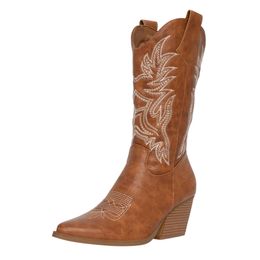 Salinyang Cowboy Boots female size 36 Beige / Camel