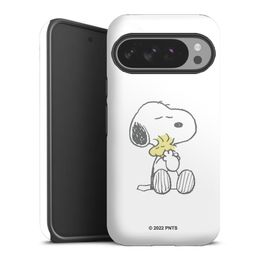 DeinDesign Google Pixel 10 Pro XL Handy Panzer Handyh&uuml;lle robuste Outdoor H&uuml;lle Schutzh&uuml;lle matt Snoopy Love Peanuts Tough Case