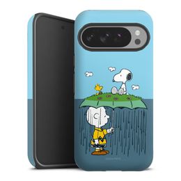 DeinDesign Google Pixel 10 Pro XL Handy Panzer Handyh&uuml;lle robuste Outdoor H&uuml;lle Schutzh&uuml;lle matt Peanuts Children Snoopy Tough Case