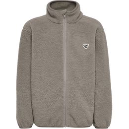 Hummel Fleecejacke 'Atlas' Jungen Gr&ouml;&szlig;e 134 schlammfarben