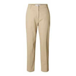 Selected Hose 'SLFVera Rita' Damen Gr&ouml;&szlig;e 34 beige