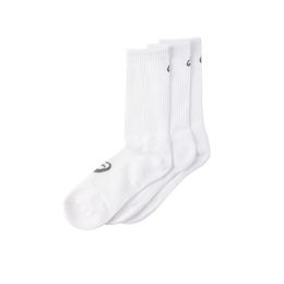 asics Sportsocken Herren Gr&ouml;&szlig;e 35/37.5 grau / wei&szlig;