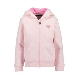 Blue Seven Sweatjacke M&auml;dchen Gr&ouml;&szlig;e 104 gelb / lila / orange / rosa