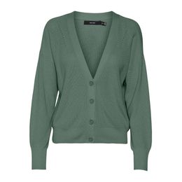 V&eacute;ro Moda Vero Moda Strickjacke 'New Lexsun' Damen Gr&ouml;&szlig;e XXL dunkelgr&uuml;n