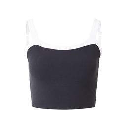 Abercrombie & Fitch Abercrombie & Fitch Sporttop 'STUDIOFLEX' Damen Gr&ouml;&szlig;e L schwarz / wei&szlig;
