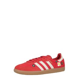 adidas originals Sneaker 'SAMBA' Damen Gr&ouml;&szlig;e 42 pastellgelb / dunkelgr&uuml;n / rot / offwhite
