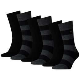 Tommy Hilfiger Socken Herren Gr&ouml;&szlig;e 43/46 dunkelgrau / schwarz