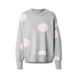 B.Young Pullover 'OMME' Damen Gr&ouml;&szlig;e S grau / pastellpink