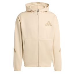 adidas Sportswear Sportsweatjacke 'Z.N.E.' Herren Gr&ouml;&szlig;e XS beige / sand