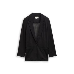 Tom Tailor Blazer Damen Gr&ouml;&szlig;e 42 schwarz / wei&szlig;