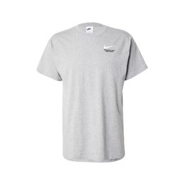 Nike Sportswear T-Shirt Herren Gr&ouml;&szlig;e S graumeliert / schwarz / wei&szlig;