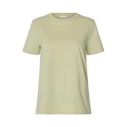 Selected T-Shirt 'SLFMY ESSENTIAL' Damen Gr&ouml;&szlig;e XXL pastellgr&uuml;n