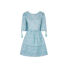 Pepe Jeans Kleid 'Margot' Damen Gr&ouml;&szlig;e 36 blau / hellblau / wei&szlig;