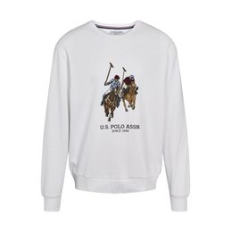 U.S. Polo Assn. Pullover 'UMEkrem' Herren Gr&ouml;&szlig;e M wei&szlig;
