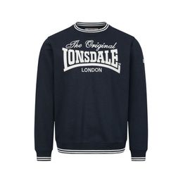 Lonsdale Sweatshirt 'Clifton' Herren Gr&ouml;&szlig;e M navy / wei&szlig;