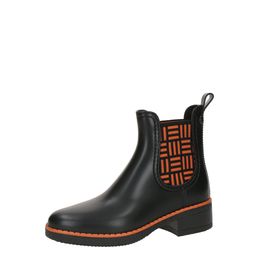 LEMON JELLY Gummistiefel 'ALLISON' Damen Gr&ouml;&szlig;e 36 orange / schwarz Winterschuhe