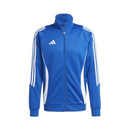 adidas Performance Training Jacket 'Tiro 24' male size XXXL Blue / White